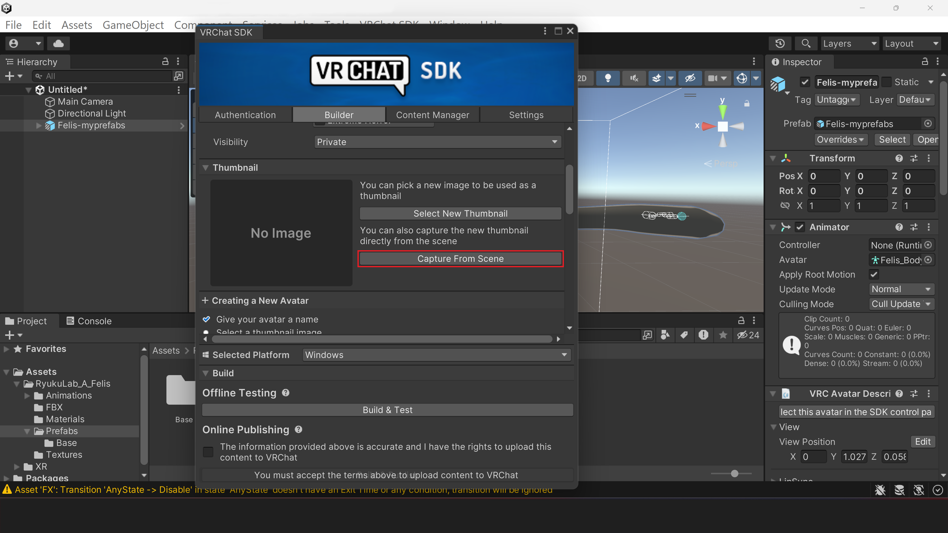 基本的なアバターのアップロード方法 | vrc-ryuku256_docs