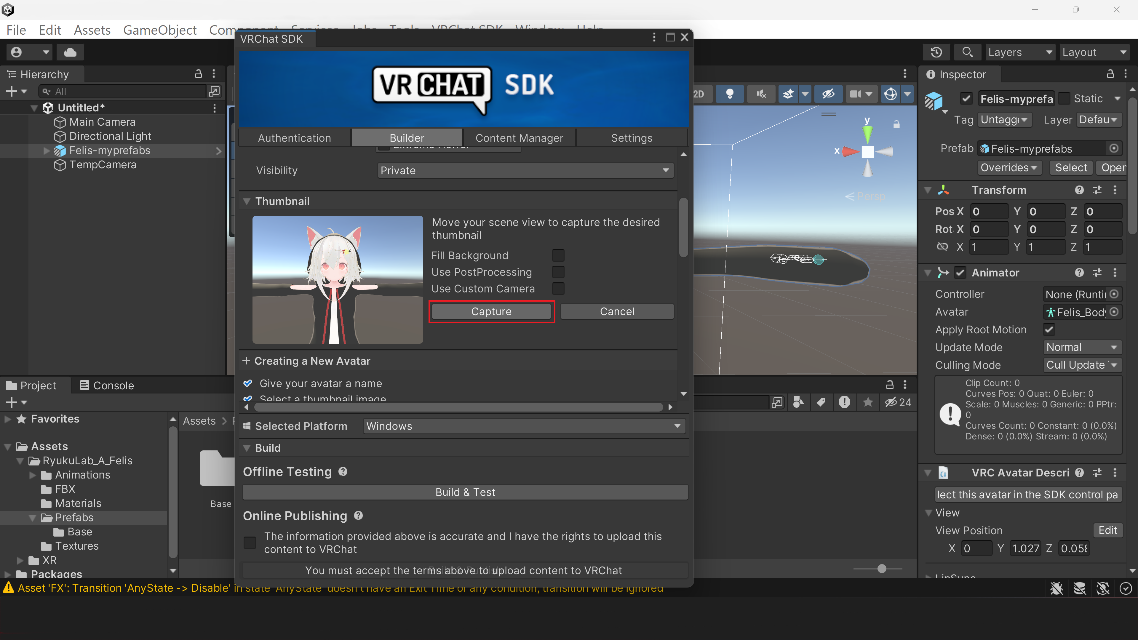基本的なアバターのアップロード方法 | vrc-ryuku256_docs
